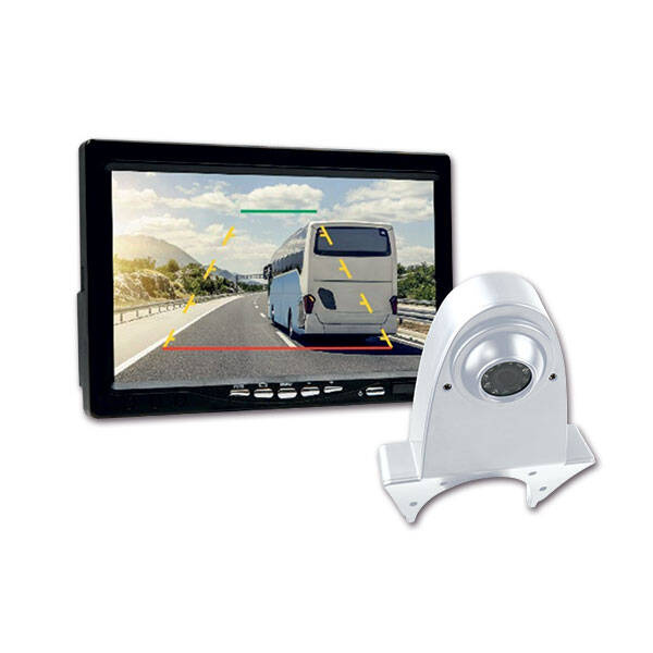 White van rear view camera kit with monitor